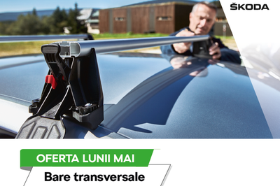 MEGA AUTO SRL | Descoperă oferta lunii mai la accesoriile originale ŠKODA!